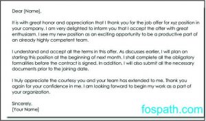 91 Ways to Say I Gladly Accept The Offer And Appreciate The Opportunity ...